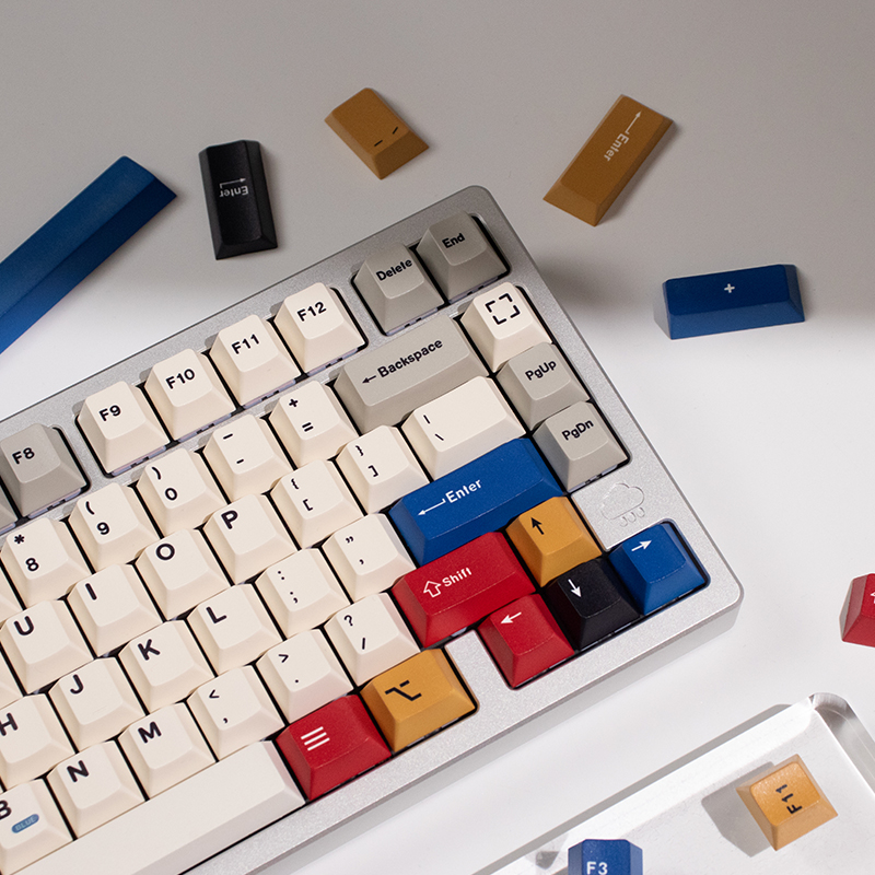 PBT Retro Keycaps 148Keys/Set Cherry Profile Dye-Sublimation Custom ...
