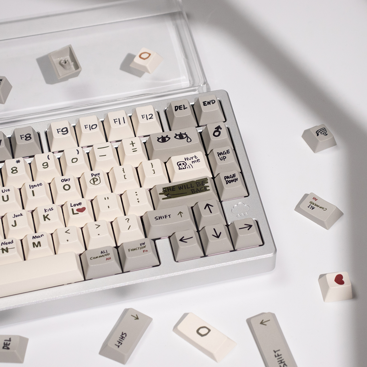 Love Story Keycaps 143Keys/Set PBT Keycaps - Cherry Profile Custom ...