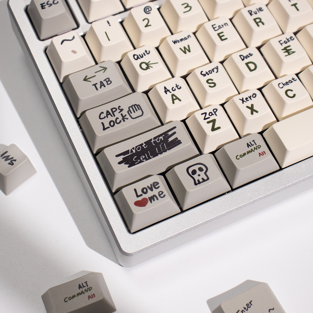 Love Story Keycaps 143Keys/Set PBT Keycaps - Cherry Profile Custom ...