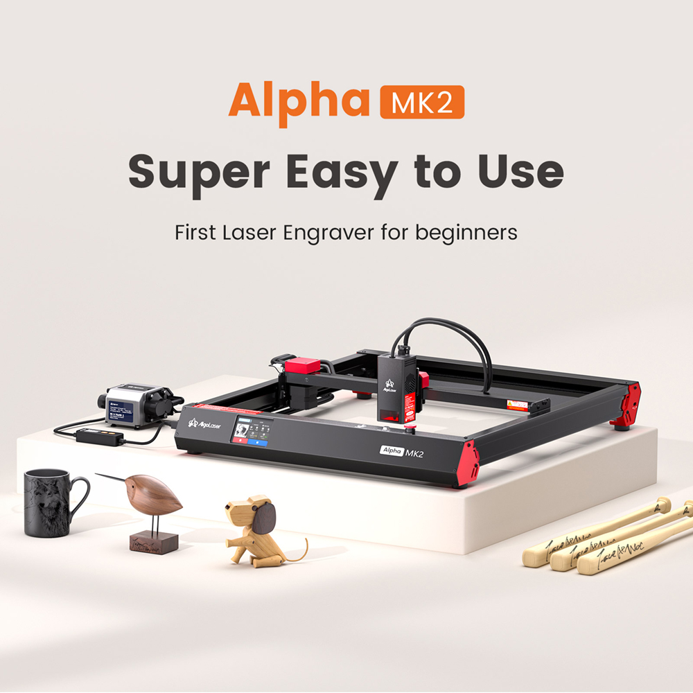Local Stock ️AlgoLaser Alpha MK2 20W Laser Engraver Machine 3.5 ...