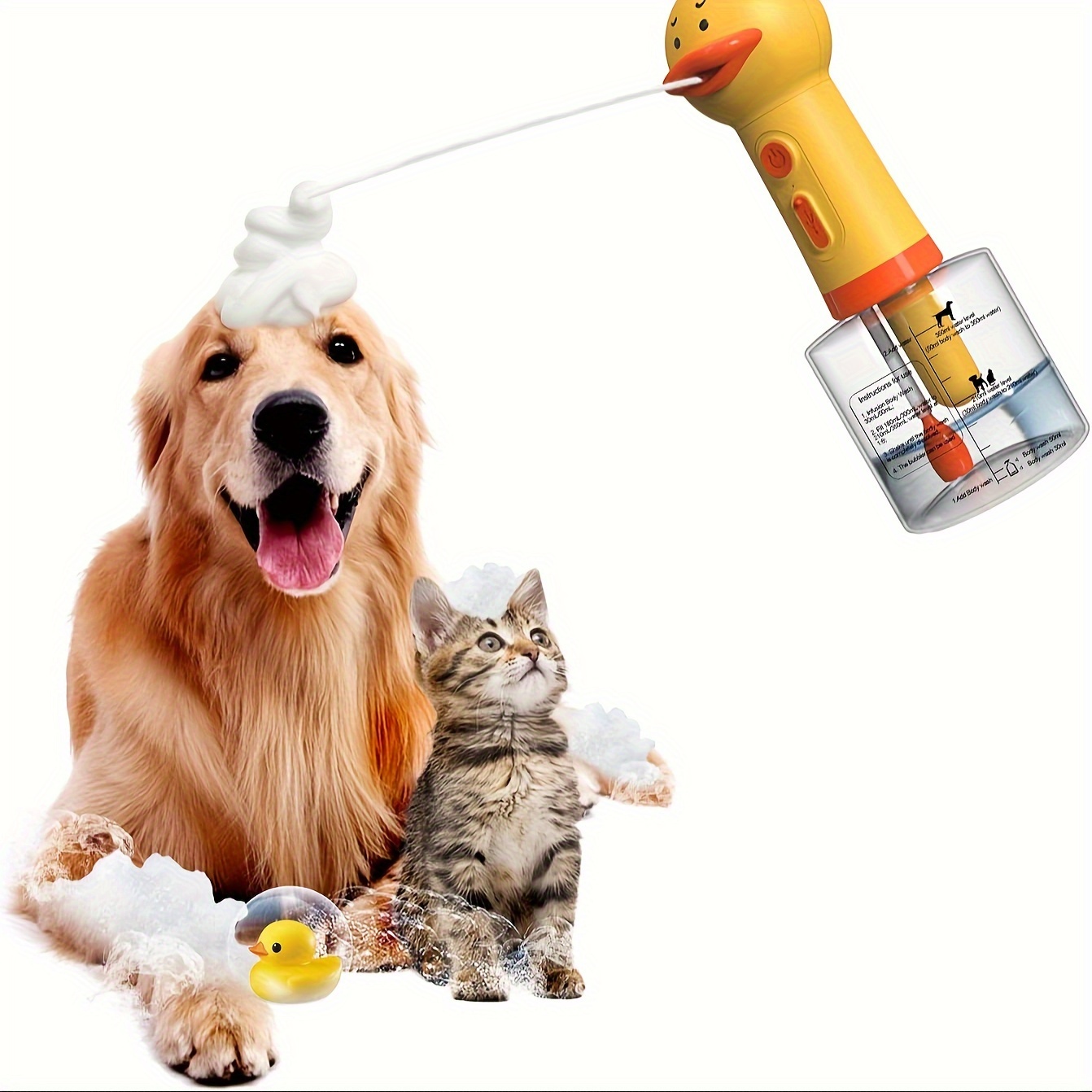 Duckling Electric Foam Machine USB Charging Full-automatic Soap ...