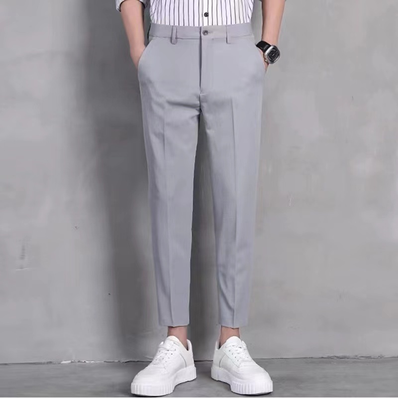 AS High Quality Trouser Pants for Men Above Ankle Korean Fashion Nice ...