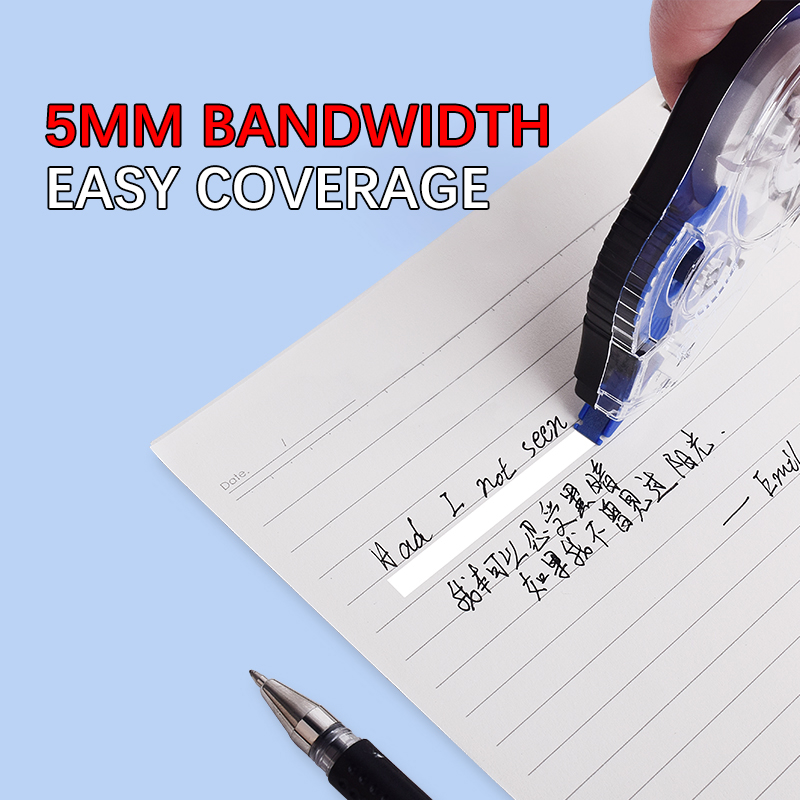 5PCS/Pack 150m Large Capacity Correction Tape Set Non-Toxic Smooth ...