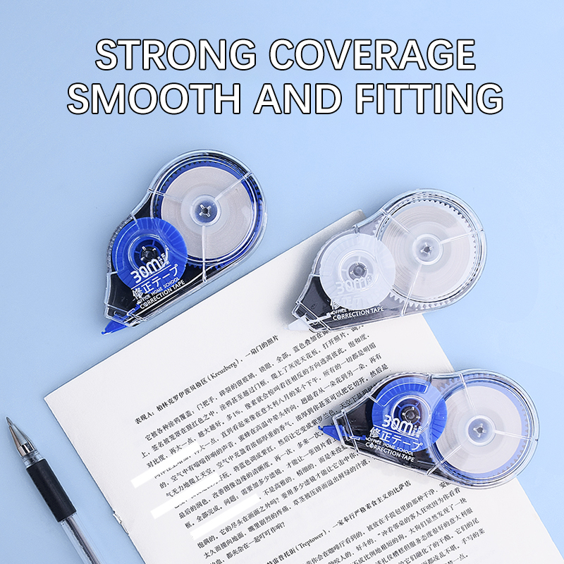 5PCS/Pack 150m Large Capacity Correction Tape Set Non-Toxic Smooth ...