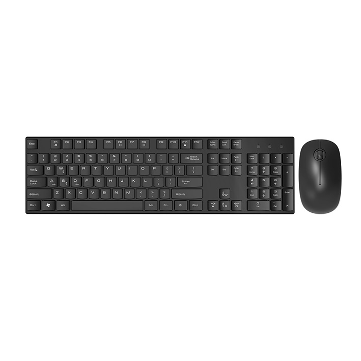 Zeus GK-600 Slim 2.4GHz Wireless Keyboard And Mouse Set With USB ...