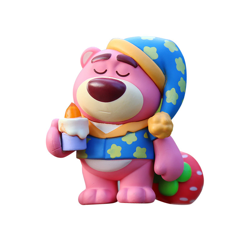 6Pcs/Set 5-10cm Anime Toy Story Figure Lotso Sleep Angel Magician Star ...