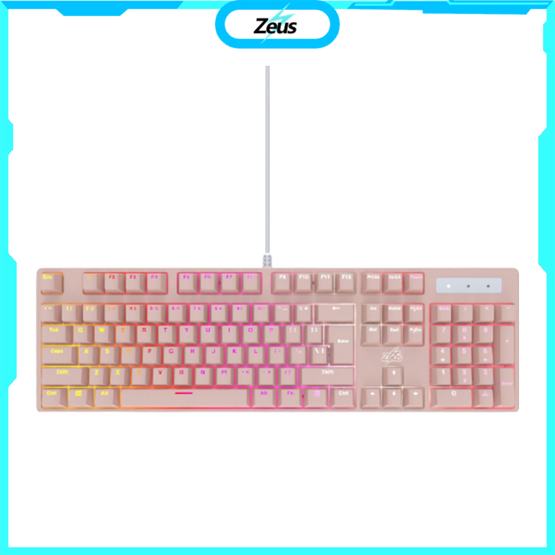 Zeus Fate - Knight Mechanical Gaming Keyboard - Key Lightning | Shopee ...
