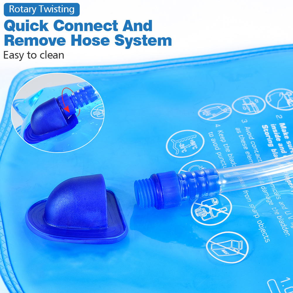 Newboler 1.5L 2L 3L Water Bladder Portable Water Bag TPU BPA-Free ...