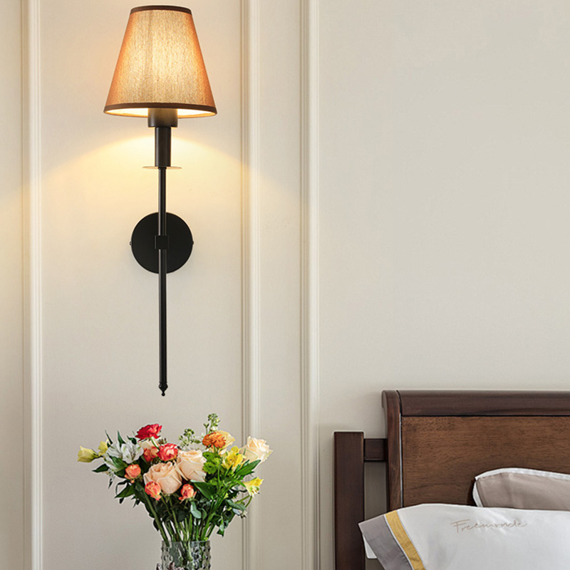 Nordic Wall Light Rgb Rechargeable Bulb Bedroom Bedside Sconces Living ...