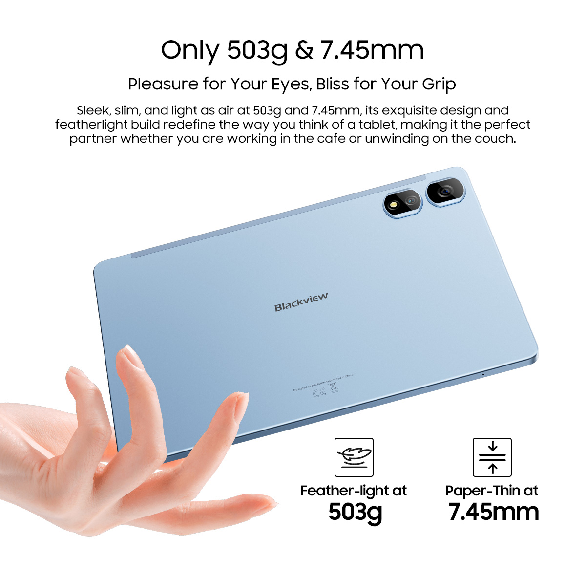 Blackview Tab 16 Pro Tablet Android 14 (11'' / 8GB + 256GB)24GB RAM ...