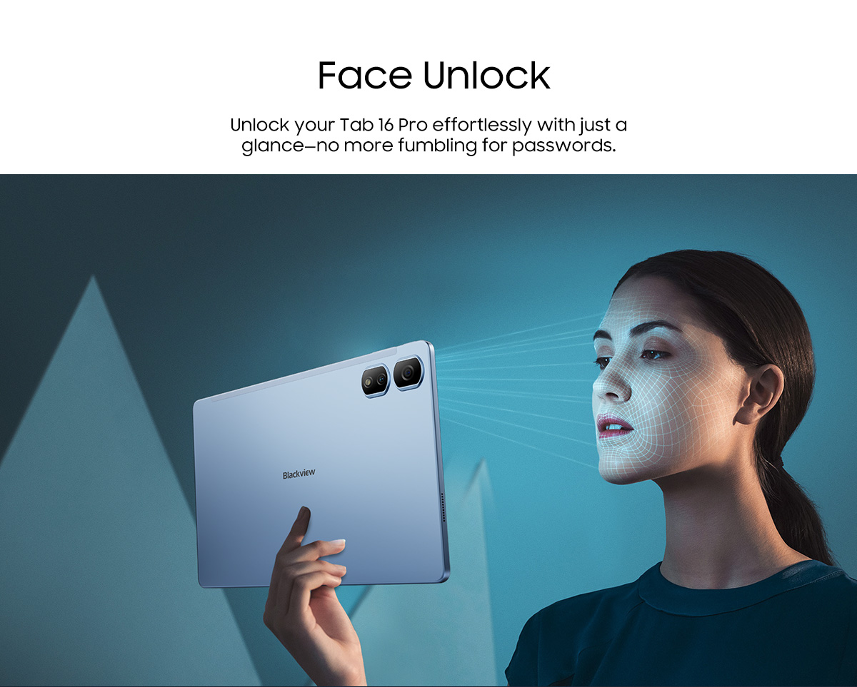 Blackview Tab 16 Pro Tablet Android 14 (11'' / 8GB + 256GB)24GB RAM ...