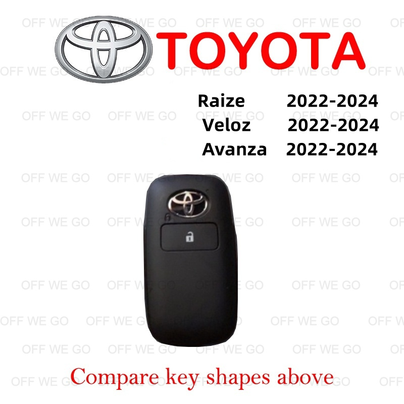 Toyota wigo 2024 Veloz Raize 2022 2021 AVANZA 2023 Car Tpu Key Cover ...