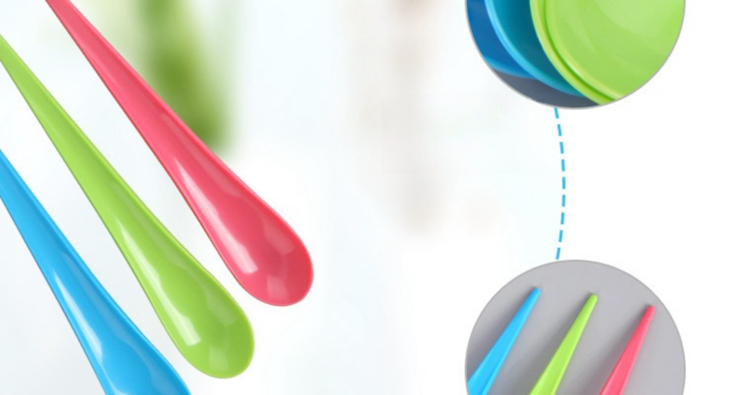 100-500pcs/Pack Dessert Spoon/Drop Shape Spoon/Cake Spoon/Plastic Spoon ...
