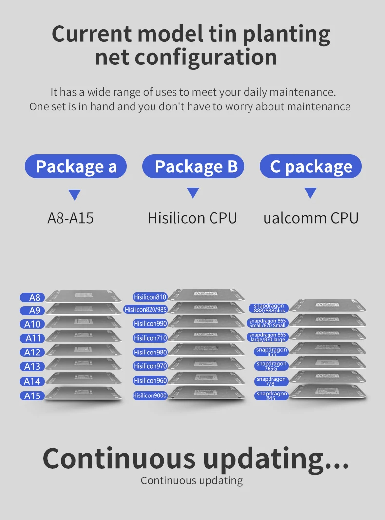 MAant C1 Magnet Tin Planting Platform For iPhone A8-A17 QUALCOMM HS EMMC Motherboard CPU BGA ...