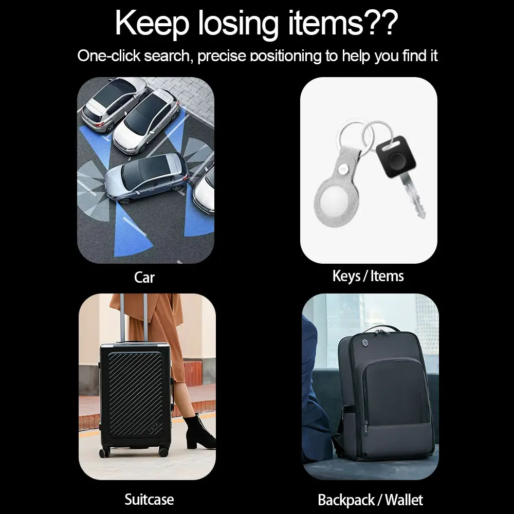 Smart GPS Tracker Mini Tag For IOS Apple Find My APP ITag Anti Lost ...