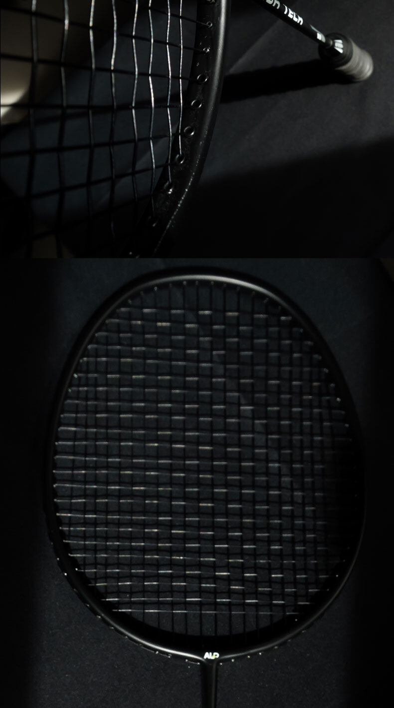 ALPSPORT RR 4U 22LBS G5 Black Badminton Racket Original Design Carbon ...