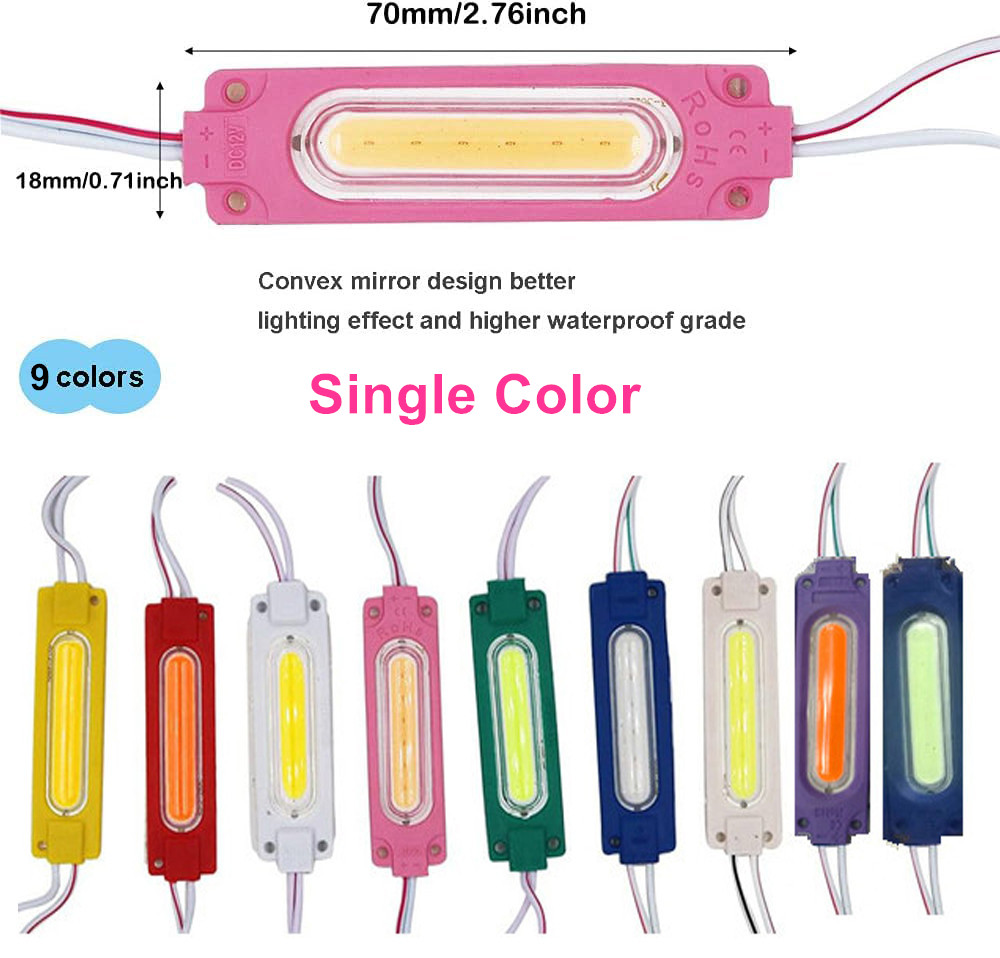5/10/20 pcs LED Light Module 12V or 24V DC with Adhesive for Piso WiFi ...