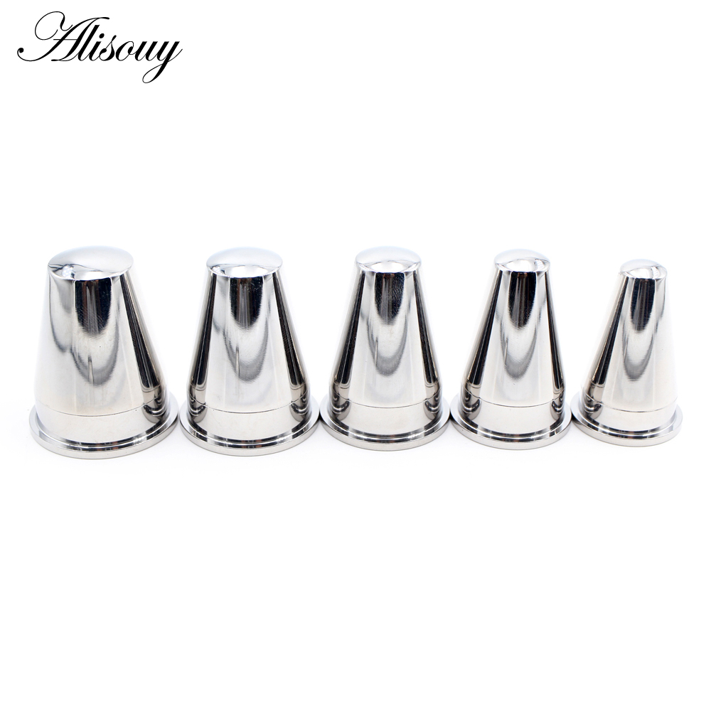 Alisouy 1 Piece Stainless Steel Large Size Cone Set, 2 in 1 Ear Gauges ...