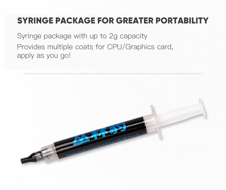 Jungle Leopard CPU Nano Thermal Paste 16.0 W/m·K Thermal Conductivity ...