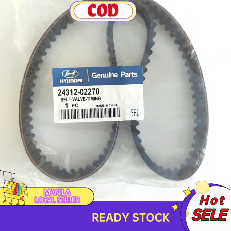 24312-02270 TIMING BELT FOR HYUNDAI EON 2012-19/GETZ 1.1/PICANTO 2004 ...