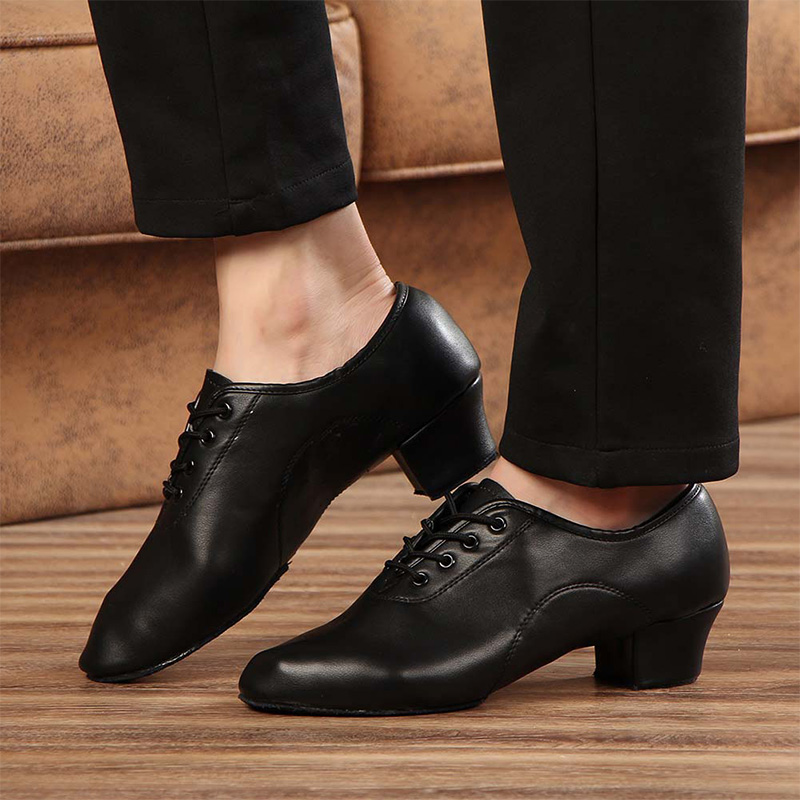 [Ready Stock] Size 30-45 Men's Boys International Standard Dance Shoes ...