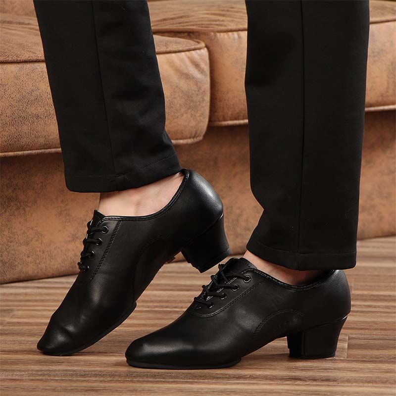 [Ready Stock] Size 30-45 Men's Boys International Standard Dance Shoes ...