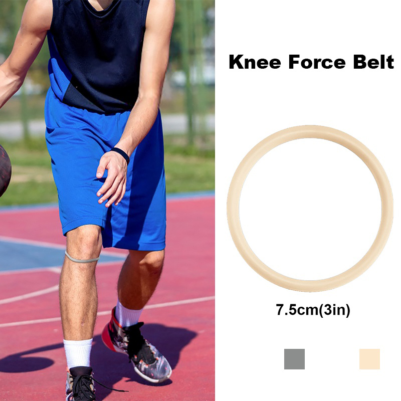 2 Pc Sports O-ring Kneecap Joint Band for Knee Pain Relief Basketball ...