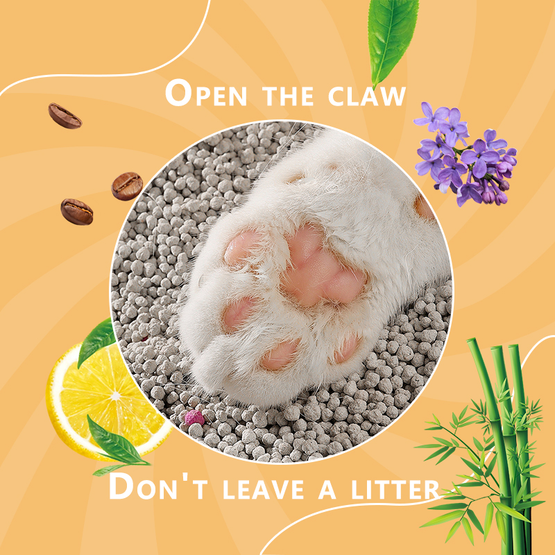 Cat litter 6L TOFU Cat Litter Mixed cat litter Deodorant Food Grade ...