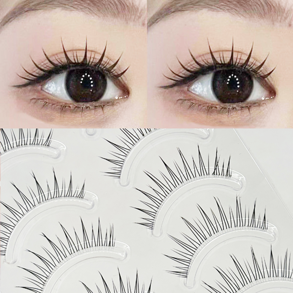 Mikiwilash Girl Group Style Fake Eyelashes Natural False eyelashes ...