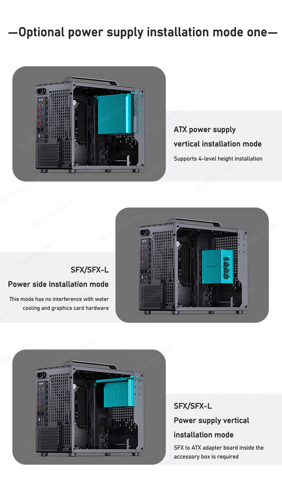 Jonsbo Z20 Matx Case Detachable Portable Mini Desktop Chassis Supports 363mm Graphics Card 240