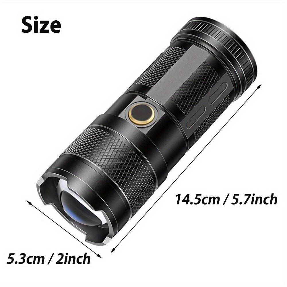 Acciaiie Flashlight Rechargeable Waterproof Super Bright Zoom Outdoor ...