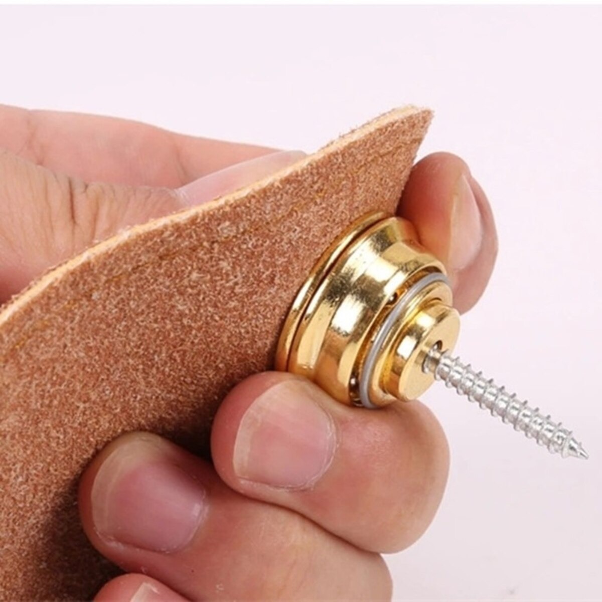 1 Pc Guitar Strap Lock Heavy Duty Metal Button Security Straplock for ...