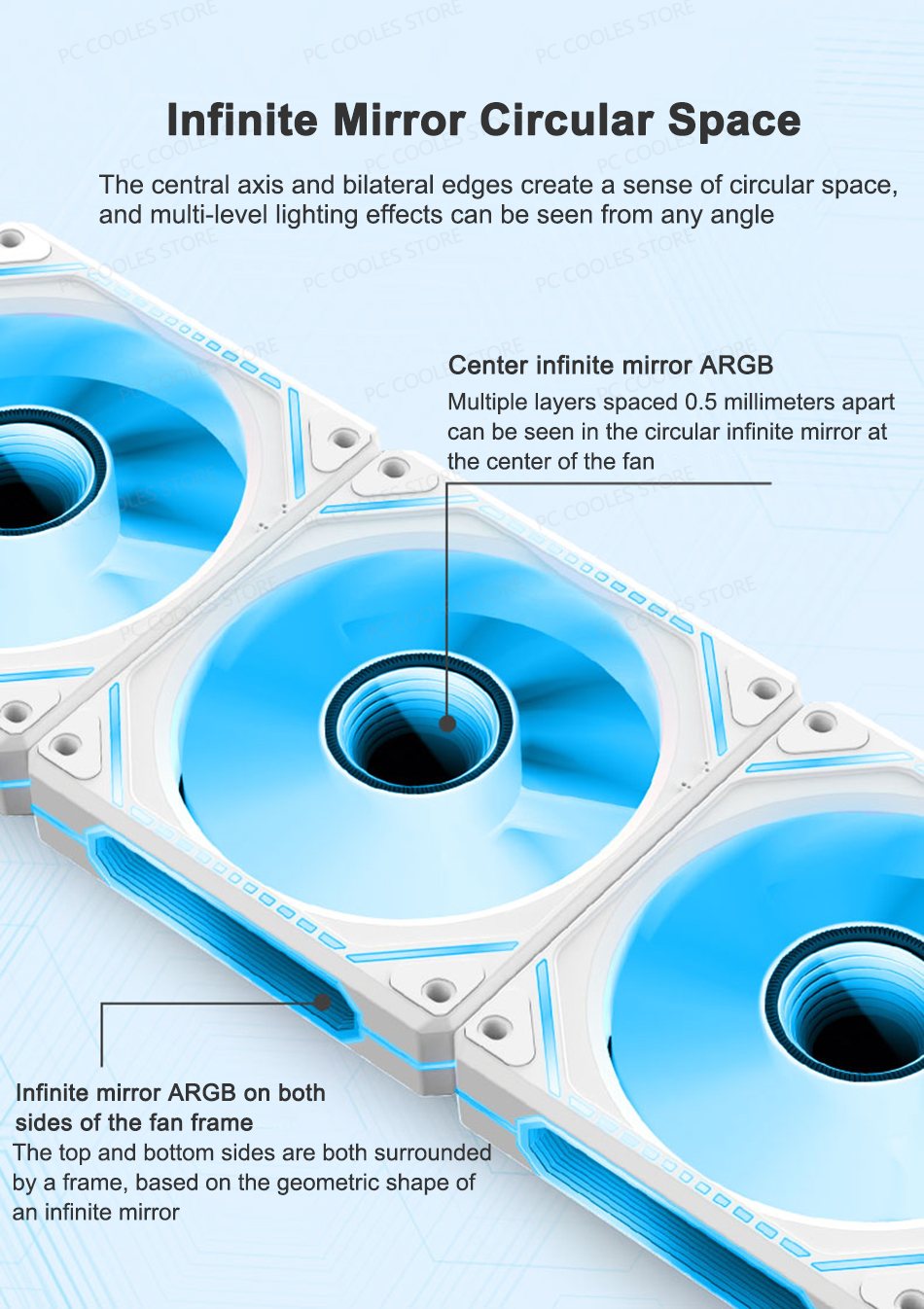 Power Train Prism PLUS Building Block Fan 5V/3PIN ARGB CPU Cooling Fan ...