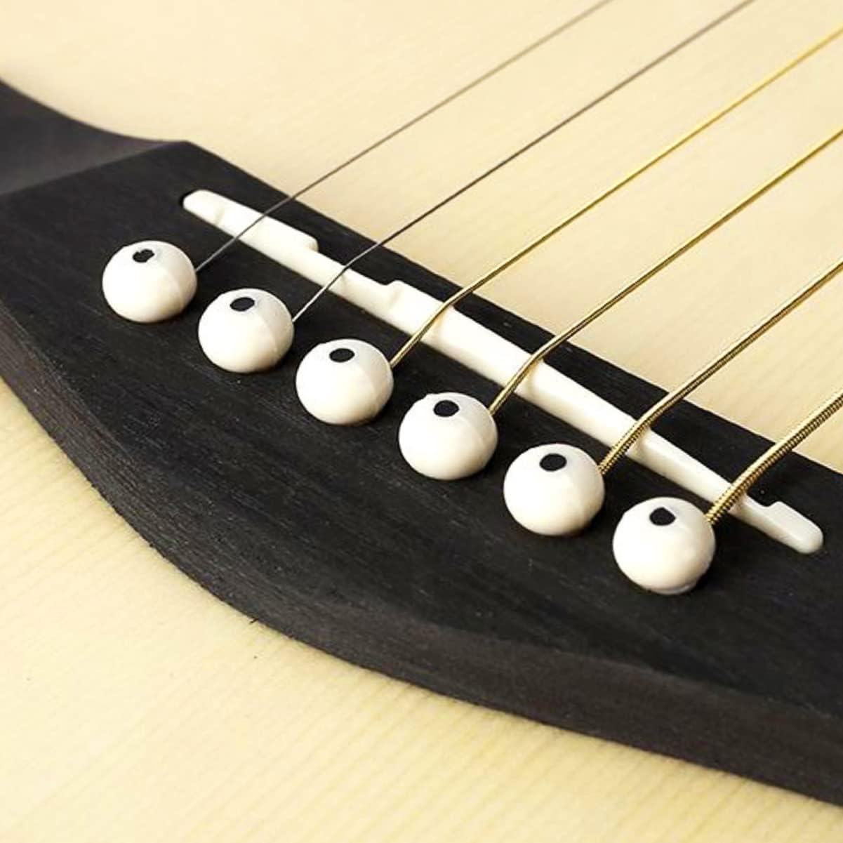 12 Pcs Acoustic Guitar Bridge Pins with Bridge Pin Puller Remover ...