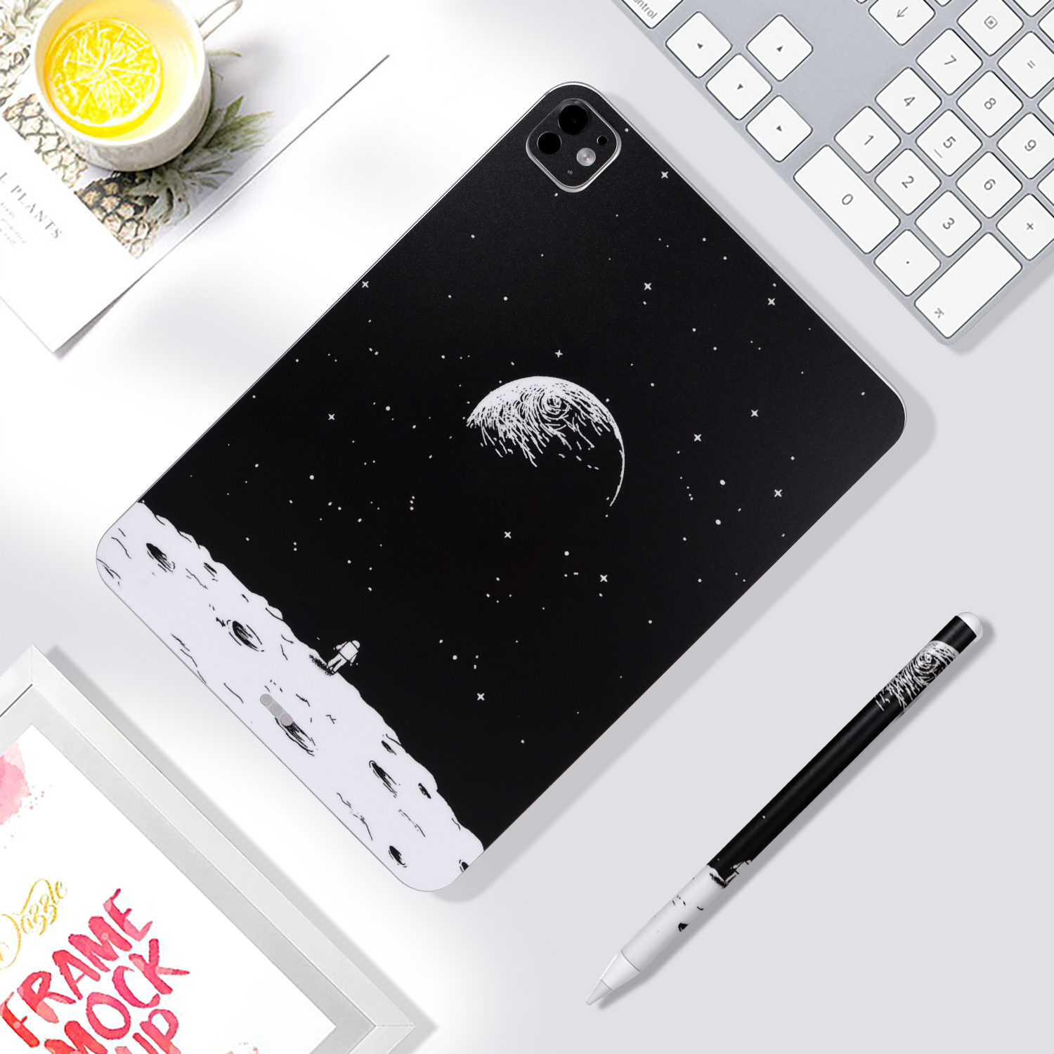 Tablet Sticker For 2024 New iPad Pro M4 / Air M2 11 13 inch Colourful ...