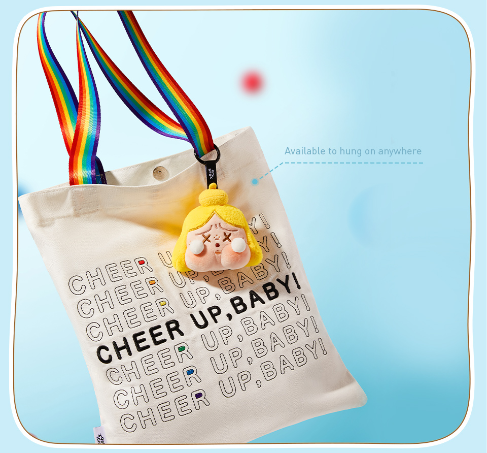 POP MART CRYBABY CHEER UP, BABY! SERIES-Plush Pendant Blind Box(Full set link) | Shopee Philippines