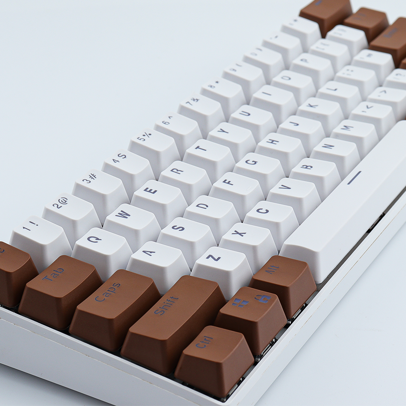 RK 61 Keycaps PBT Material OEM profile Backlit Two-Color Mechanical ...