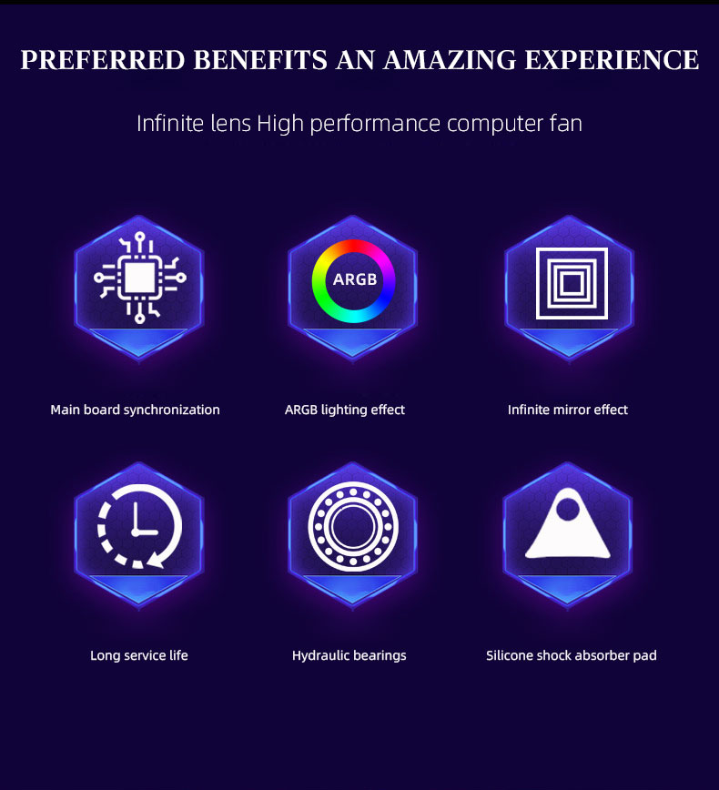 Tj Prism 120mm GEN4 Pro ARGB Chassis Fan, Infinity Straw RGB Lighting ...