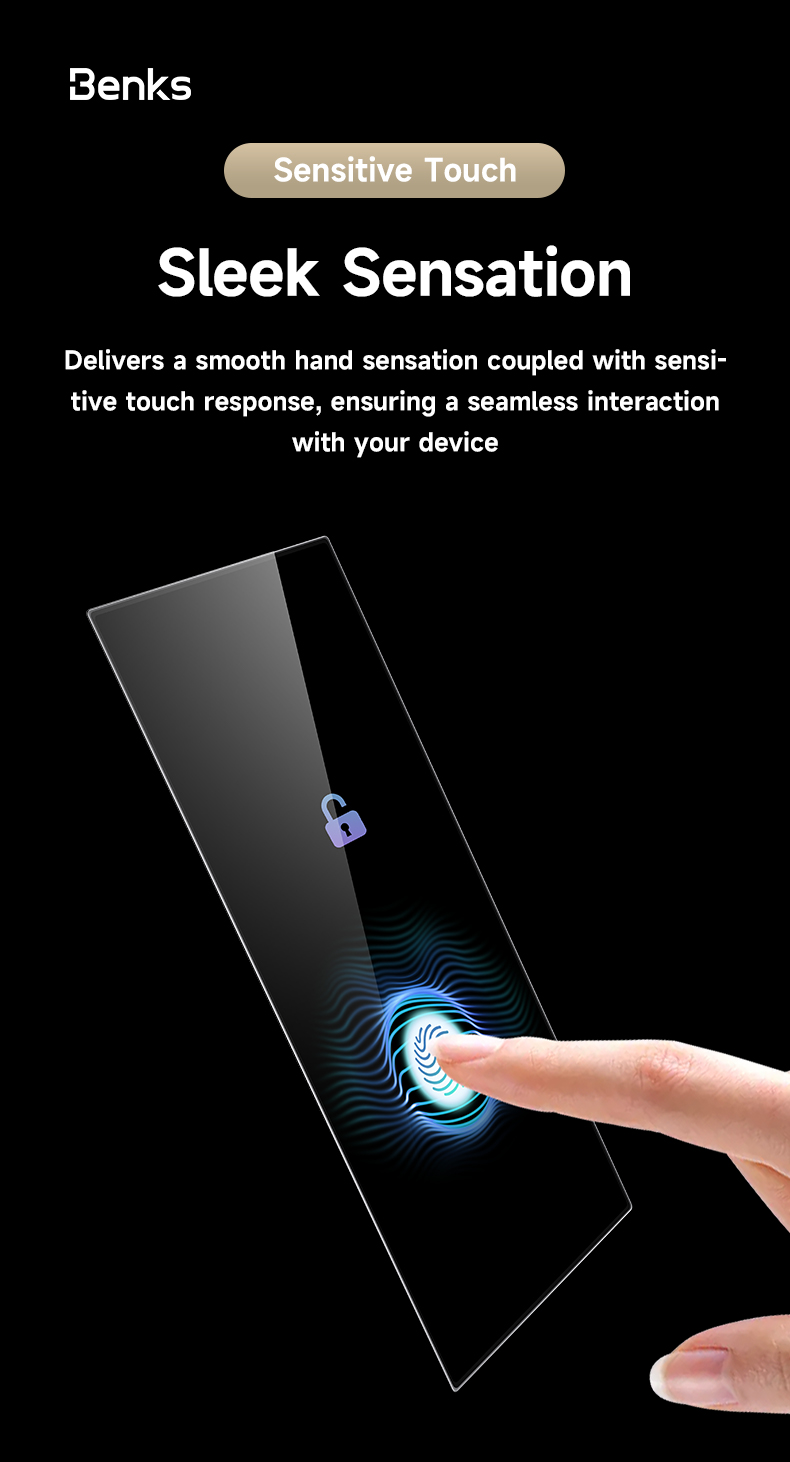 [Benks Official] Benks GlassWarrior Screen Protector Corning Tempered ...