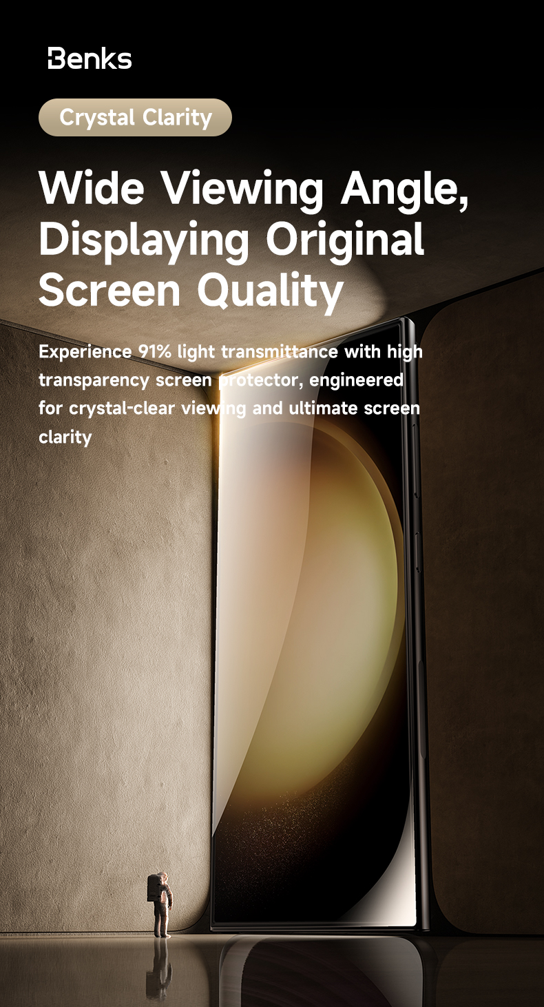 [Benks Official] Benks GlassWarrior Screen Protector Corning Tempered ...