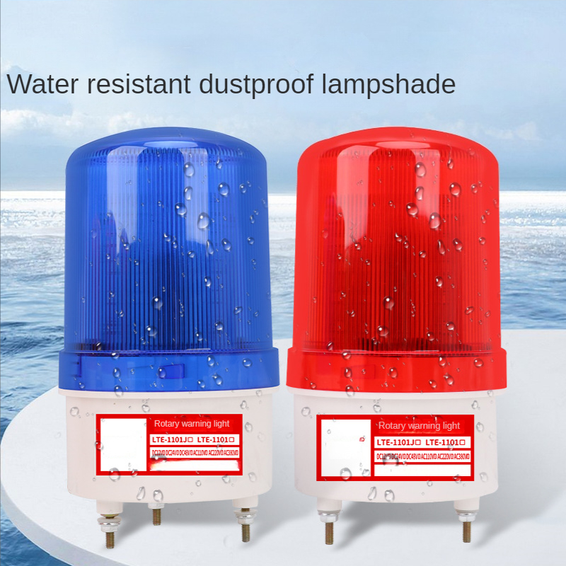 LED Rotary strobe warning light Machine alarm light 220V/24V/12V D1101 ...