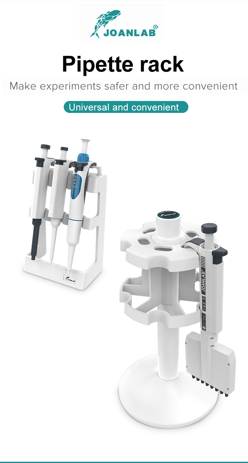 JOANLAB Laboratory Pipette Rack Trapezoid Pipette Stander And Round ...