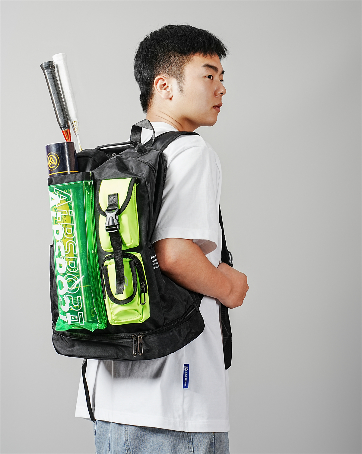 ALPSPORT New NEVER Sport Bag Large Backpack Gym Bag Travel 100% ...