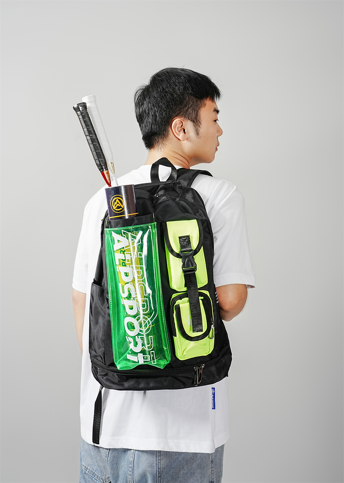 ALPSPORT New NEVER Sport Bag Large Backpack Gym Bag Travel 100% ...