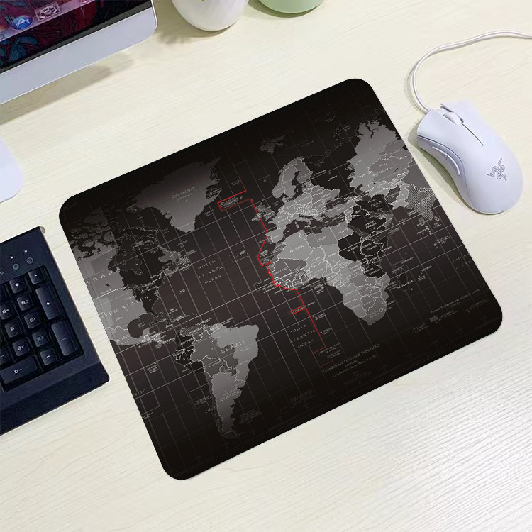 Cartoon gaming mouse pad with exquisite pattern small size office ...