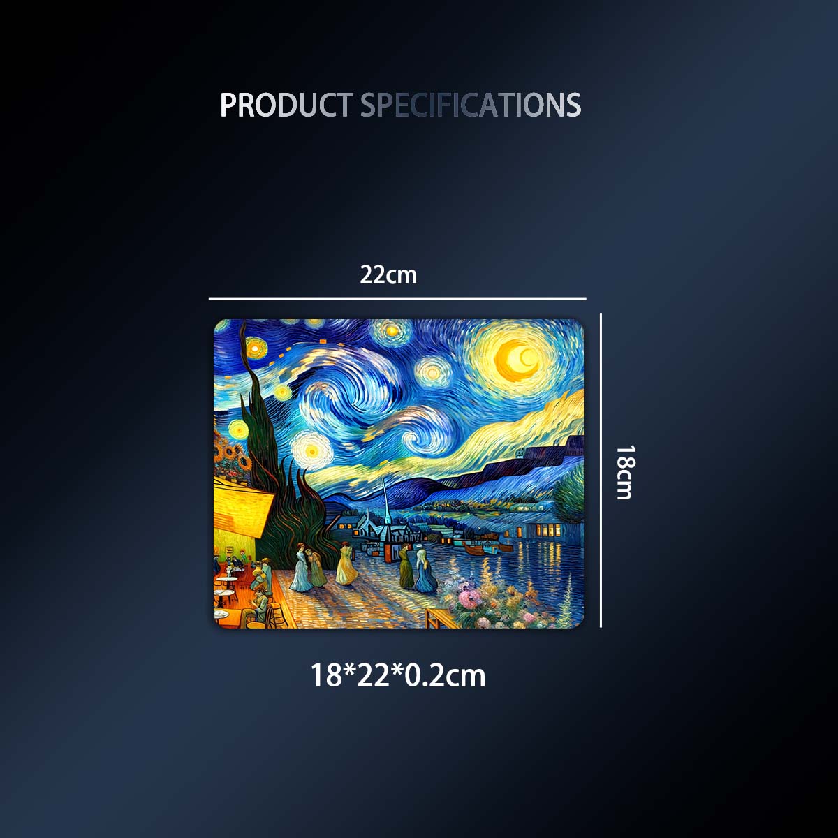 Cartoon gaming mouse pad with exquisite pattern small size office ...