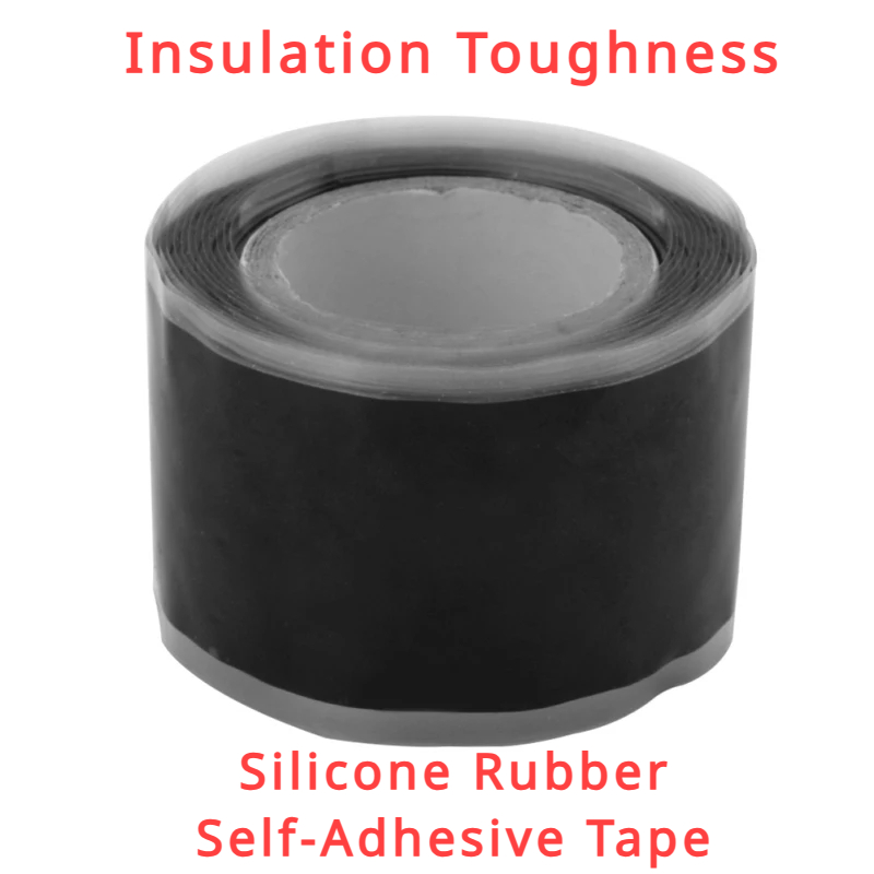 Silicone Rubber Self-Adhesive Tape - 2.5cm Wide, 1.5m Long, High ...
