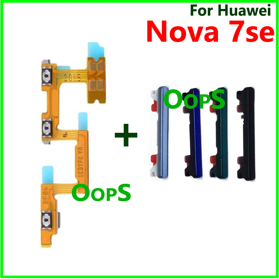 Nova7 SE Power Volume Buttons Flex For Huawei Nova 7se On Off Side ...