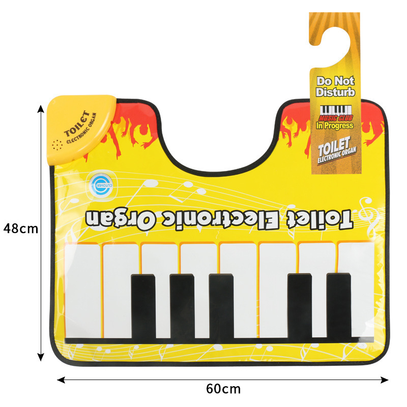 Toilet Electronic Organ Mat Battery Powered Musical Potty Pad For ...