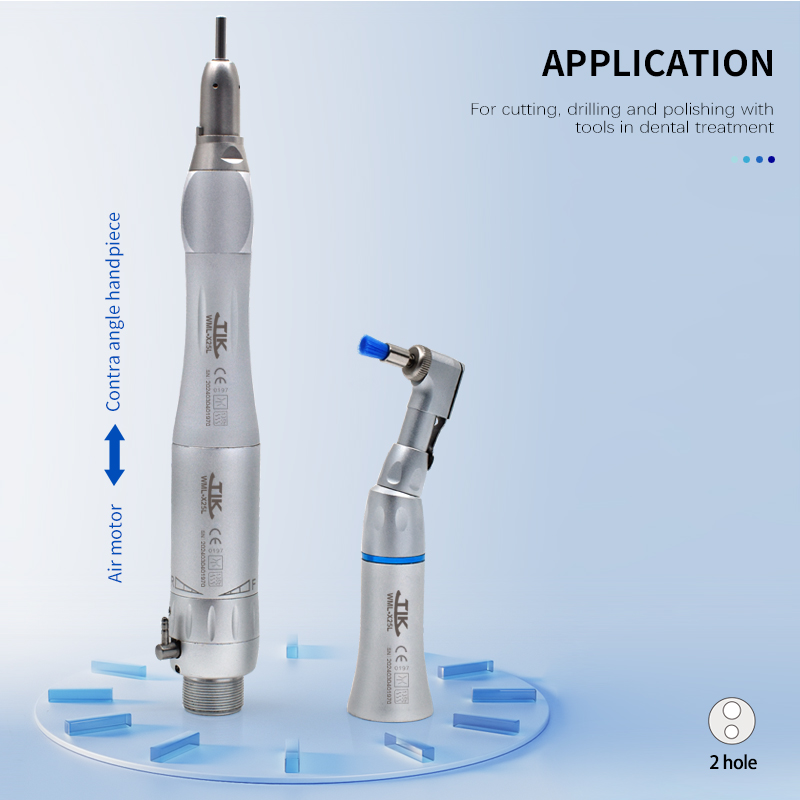 Dental Low Speed Handpiece kit External Water Spray Air Turbine ...